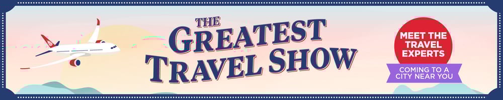 Register now for The Greatest Travel Show!